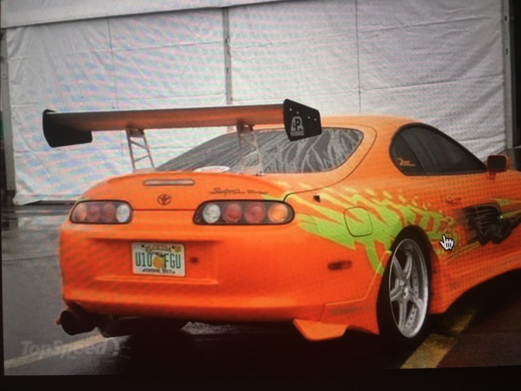 Supra Specs - Fast and Furious Facts